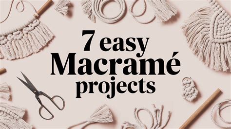 7 Easy Macrame Projects For Beginners Ballen Blogger