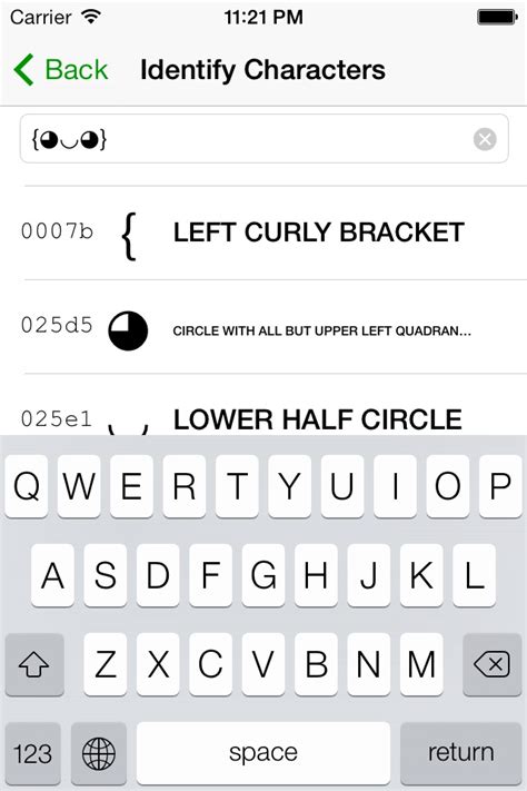 unicode character viewer at app store downloads and cost estimates and app analyse by appstorio