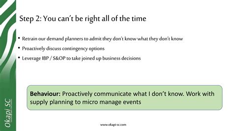 The Journey To World Class Demand Planning Pptx