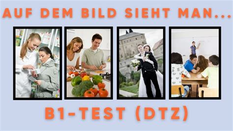 Как описать картинку на экзамене B1 Dtz Bildbeschreibung Mündliche Prüfung Teil 2 A2 B1