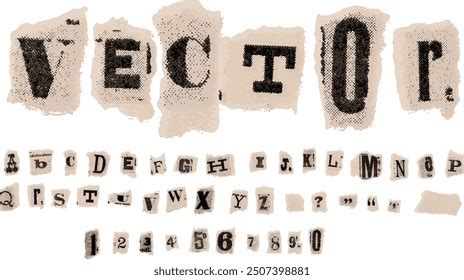 5 Hundred Old Ransom Note With Newspaper Cutouts Royalty Free Images