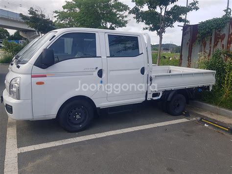 포터2 더블캡 초장축 팝니다 22년식 신차 현대 중고나라
