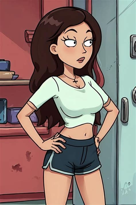 Tricia Lang From Rick And Morty Tensor Art