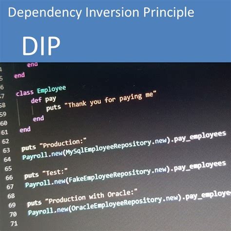 Dependency Inversion Principle Dip Wissenshäppchen 7 It Berufe