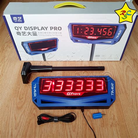 Display Led Cronometro Timer Qiyi Speedcube Wca Rubik Cube Star