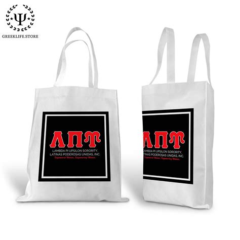 Lambda Pi Upsilon Canvas Tote Baglambda Pi Upsilon 1