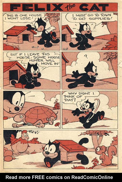Read Online Felix The Cat 1948 Comic Issue 2