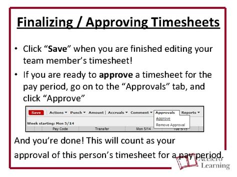 ADP ETime Basic User Tutorial Manager Guide ADP