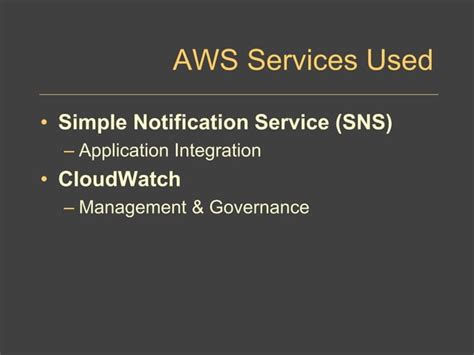 Aws Image Recognition PPT