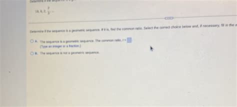 Solved Determine If The Sequen 10 6 2 23 Determine If The