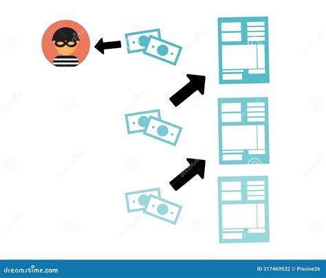 A Lapping Scheme Is A Form Of Accounting Fraud Stock Vector