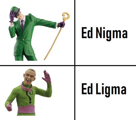 Riddler Meme Here Rmemes