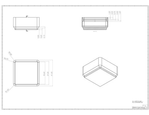 Dimensions Principales De Gridfinity R Gridfinity