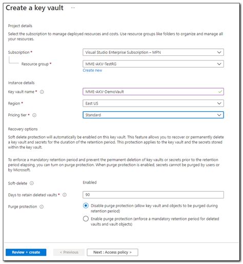 Working With Azure Key Vault In Powershell