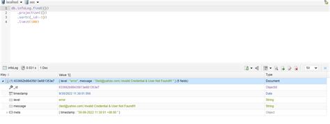 Nodejs Winston Logger With Mongodb If There Is An Error It Saves On Both Collections