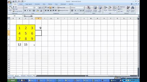 Magic Squares With Excel YouTube