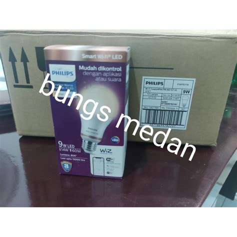 Jual Lampu Smart Wifi Led Philips W W Watt Watt Bulb Tuneable White Shopee Indonesia