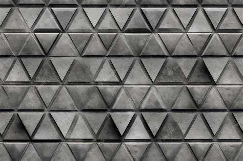 Premium Photo Seamless Tiled Concrete Wall Pattern Generative Ai