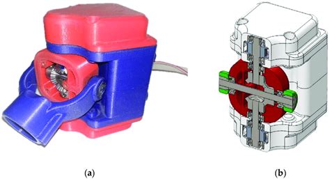 Differential Gear Drive A Prototype And B Cross Section Of Its Cad Download Scientific