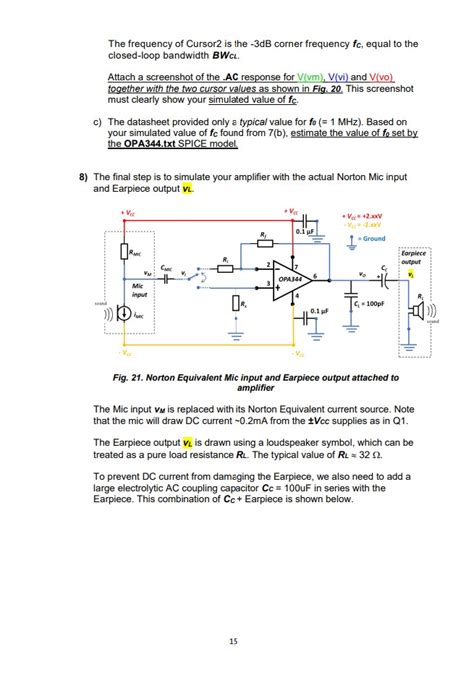solved 8 determine the maximum undistorted input with the