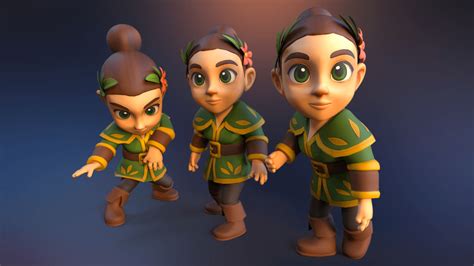 Animated Fantasy Characters Bundle