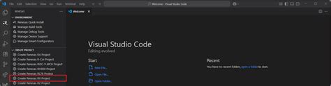 2 Creating And Building A Project — Renesas Vs Code Extensions 100 Documentation