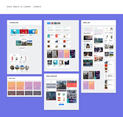 Mobile Modular UI Kit Behance