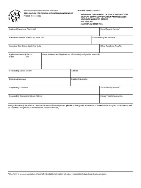 Pod1815doc Wisconsin Department Of Public Instruction Dpi Wi Doc Template Pdffiller