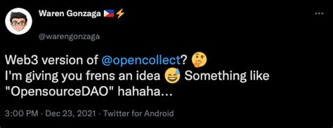 Opensource Dao Opensourcedao Twitter