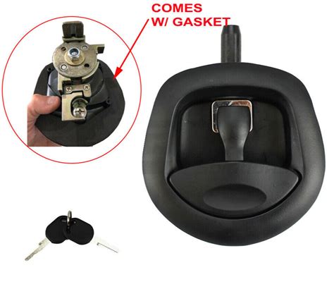 Black Whale Tail T Handle Lock Latchcompression Lock Trailer Ute Tool Trailer Solutions Australia