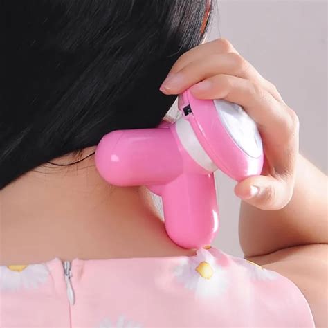 Electric Handled Wave Vibrating Massager Usb Body Massage Mini Electric