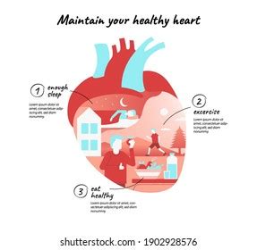 Heart Health Infographic Photos And Images Shutterstock