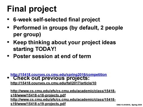 Lecture 1 Why Parallelism Why Efficiency Parallel Computer