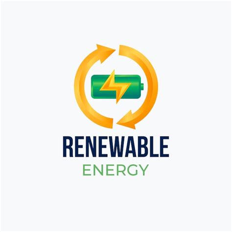 Gradient Renewable Energy Logo Premium Vector