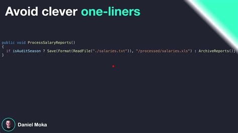 Daniel Moka On Linkedin Reducing The Number Of Lines Of Code Doesnt