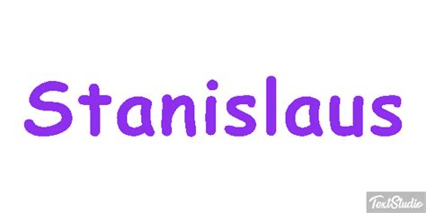 Stanislaus Name Animated  Logo Designs