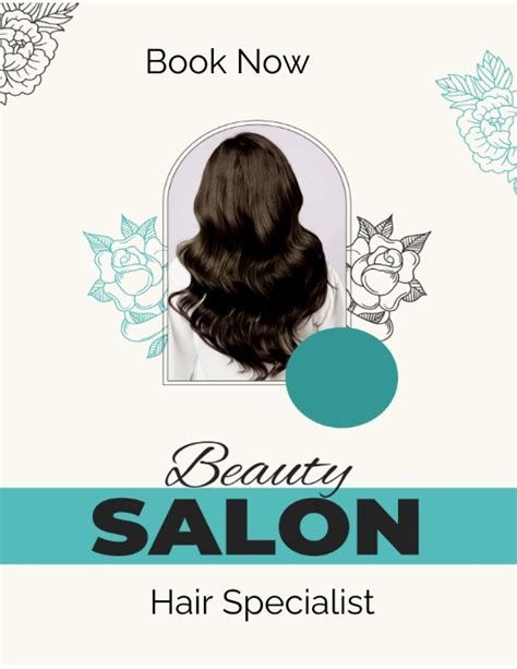 Beauty Salons Flyerhair Salon Template Postermywall