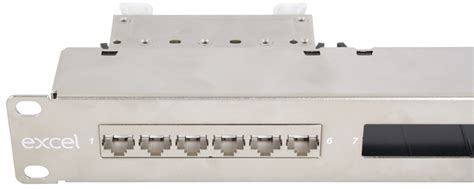 Buy Excel 6 Port Cat6 Screened Module Comms Express