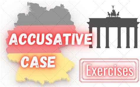 Accusative Case German Practice Exercisesone