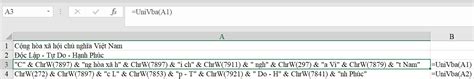 Unicode Tiếng Việt Khi Viết Trong Vba