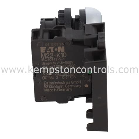 Eaton Moeller M22 D G X1 K10 Moeller Complete Assy Flush Green I