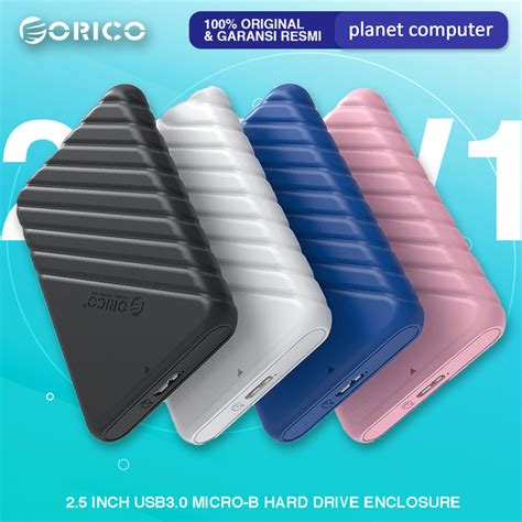 Jual Casing Hardisk Ssd Enclosure 2 5 Orico 25pw1 U3 Usb 3 0 Sata Iii