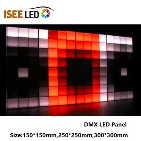 벽 장식 용 rgb dmx led 패널 조명 의 고품질 벽 장식 용 rgb dmx led 패널 조명