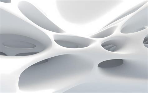 Premium Photo Parametric Architectural Building Background