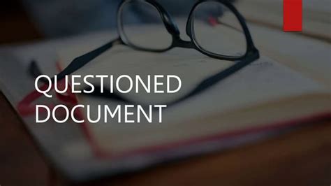 Questioned Documentpptx Stamps And Coins Collecting Questioned Documentpptx Stamps And Coins Collecting