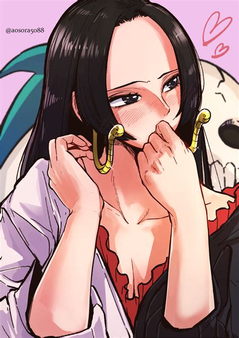 Boa Hancock And Salome One Piece Drawn By Aosora Danbooru