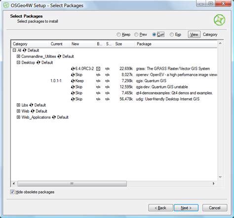 free and open source windows gis software installation with osgeo4w