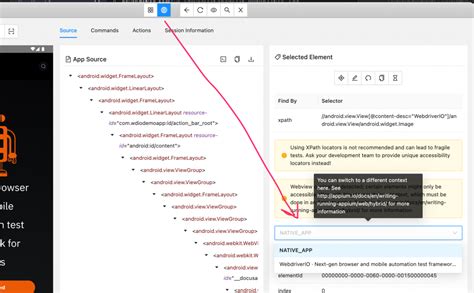 Inspect And Automate Hybrid Mobile Apps Android And Ios Qavalidation