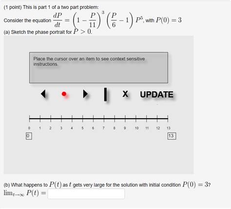 Solved Consider The Equation DP Dt P P Chegg Com