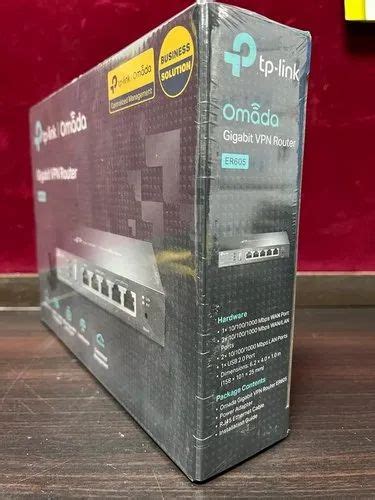 Wired Tp Link Tl Er605 Gigabit Vpn Router Centralized Management 2 At Rs 6199 In Faridabad